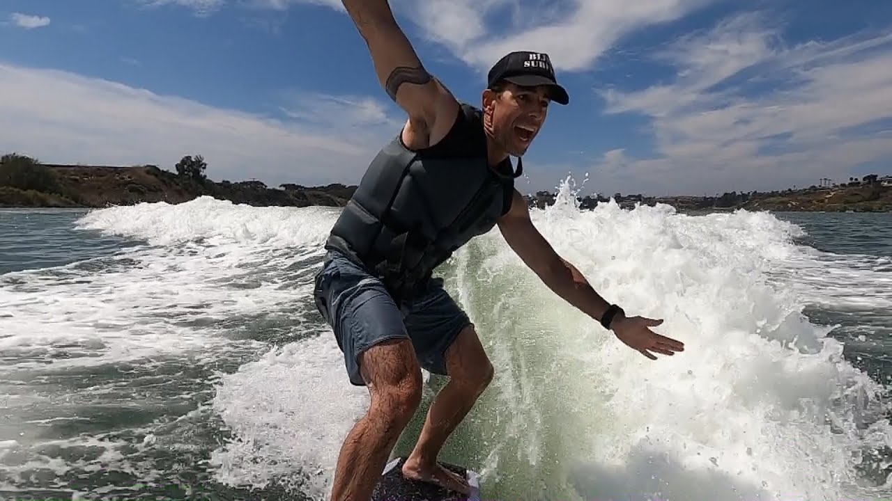 Blind guy learning wake surfing from a legend - PGBS 36