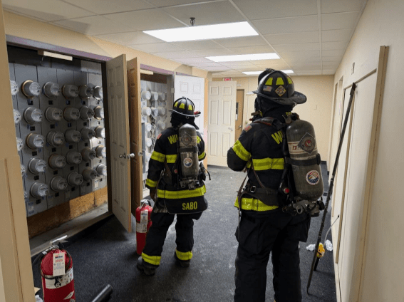 Firefighters stay dry for electrical fire at Willoughby Hills Towers ...