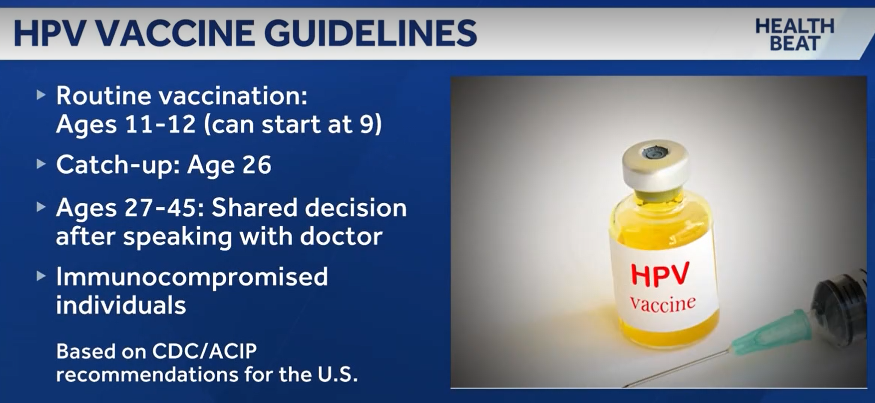 HPV vaccine is almost a certain cervical cancer prevention