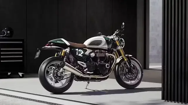 Triumph Speed Twin 1200 cafe racer edition launched abroad