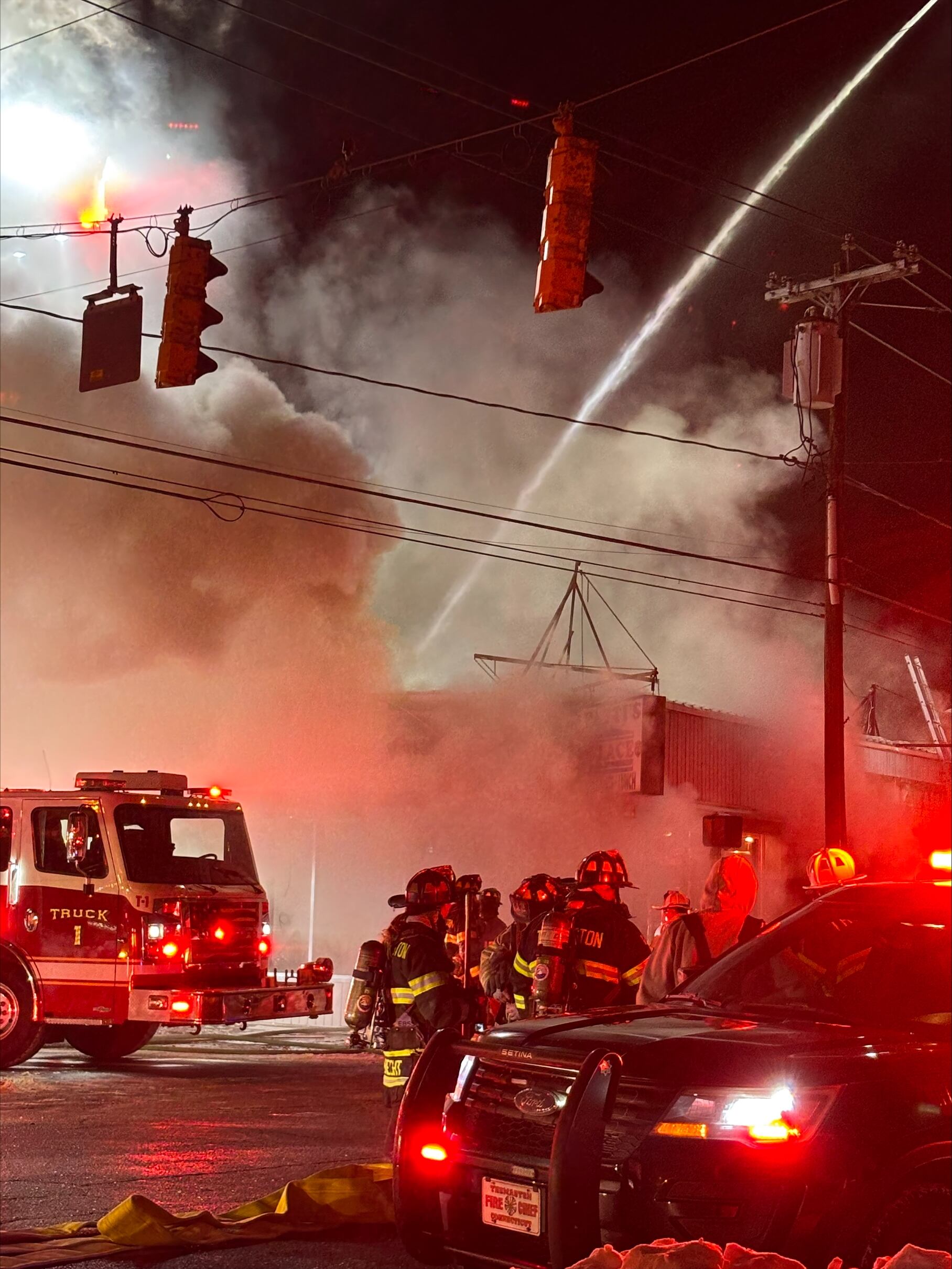 Fire damages several businesses in Thomaston
