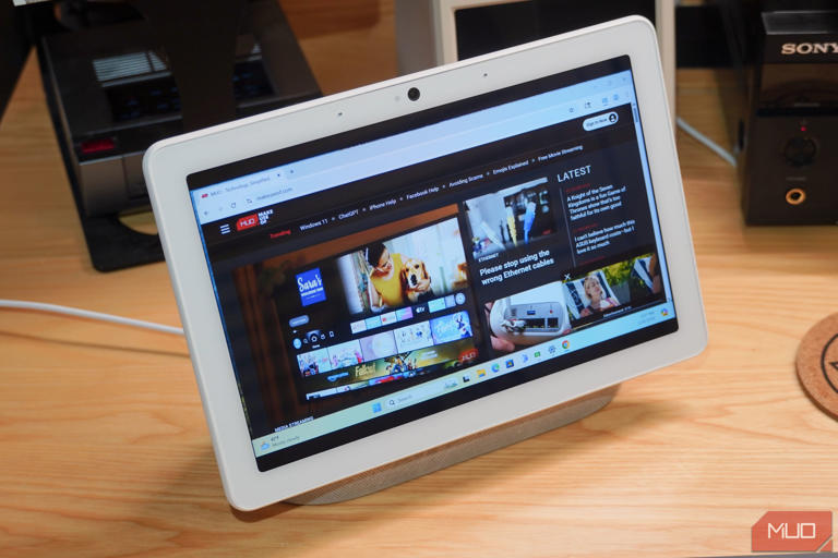 I turned my Google Nest Hub into an external PC monitor with this app