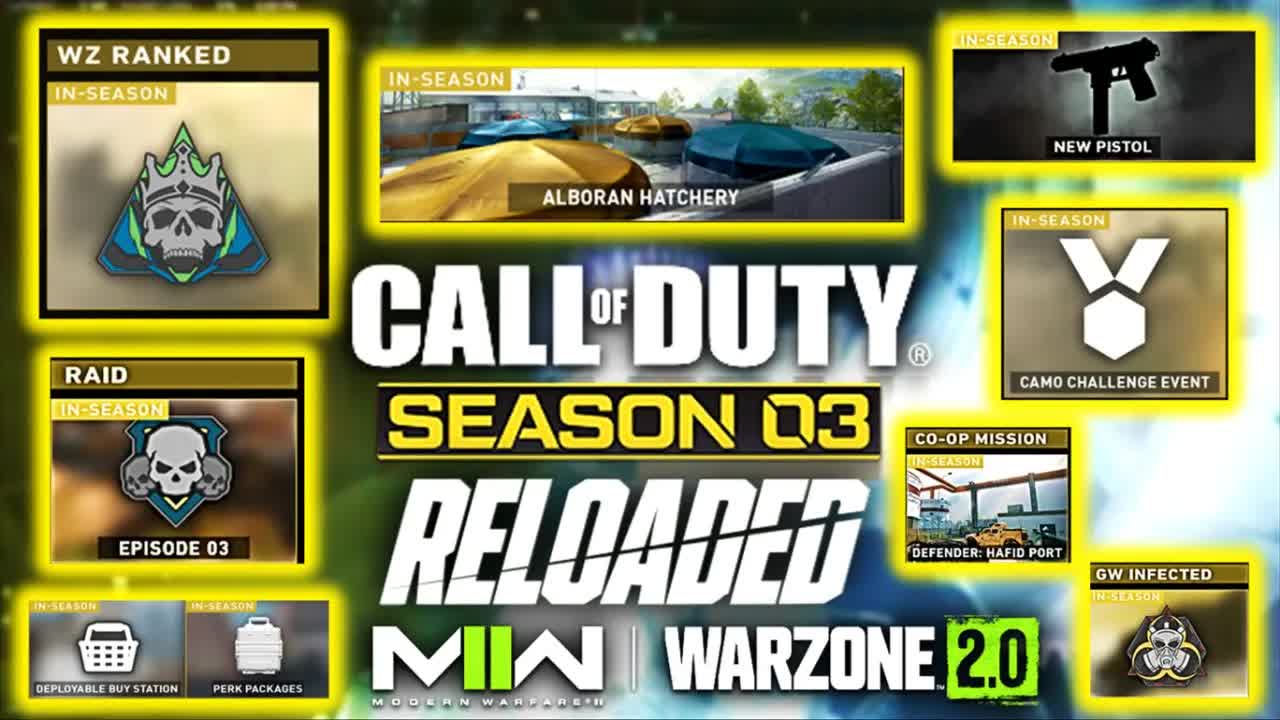 Raids episode 3 early preview! MW2 season 3 reloaded roadmap revealed ...