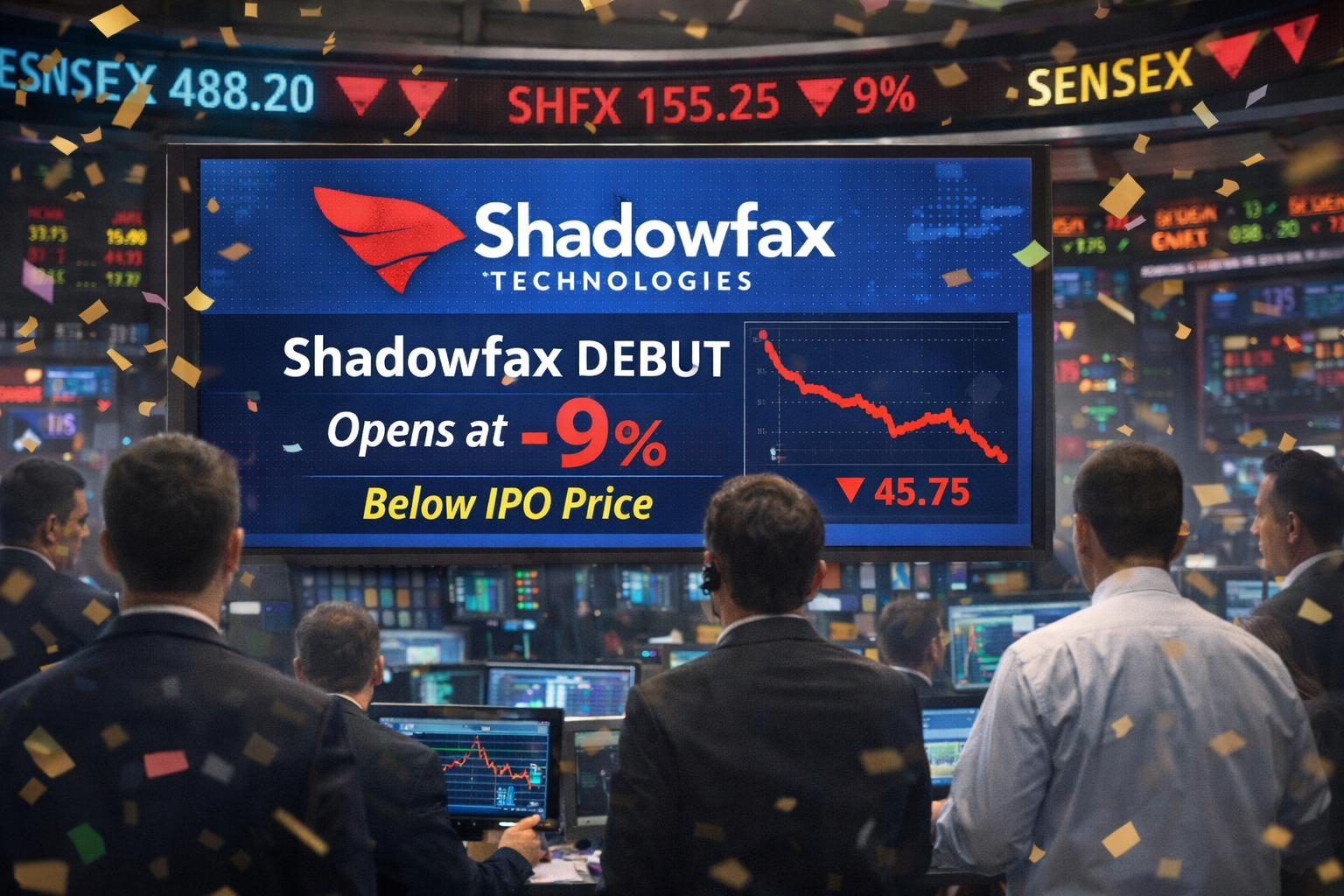 Shadowfax Technologies shares list at 9% discount to IPO price
