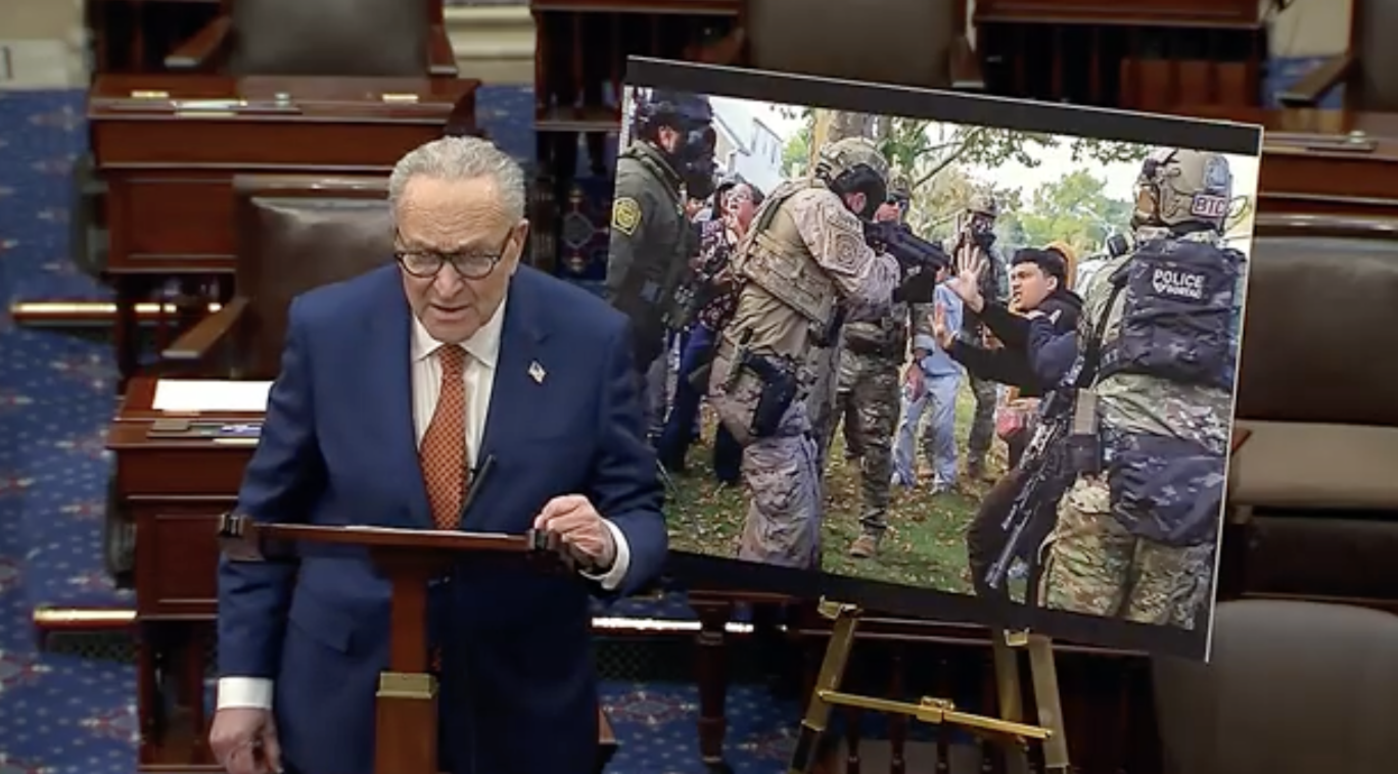 'She's vicious, and she's also incompetent': Chuck Schumer sounds off ...