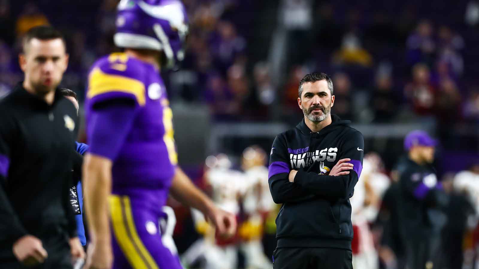 Kevin Stefanski gives first impression of Falcons QBs Michael Penix Jr ...