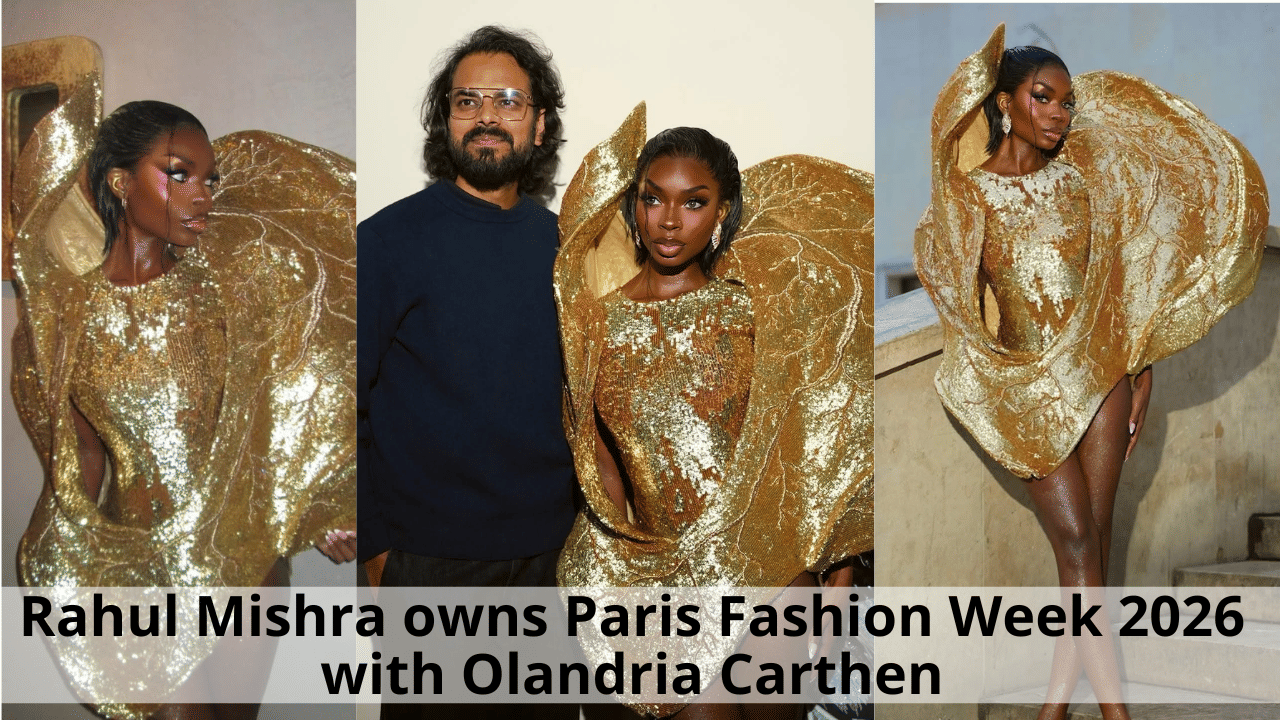 Rahul Mishra’s sparkling ‘Alchemy’ SS26 with Olandria Carthen proved ...