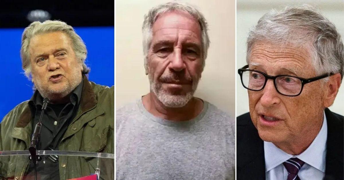 Epstein pictured with Trump ally, foe in new files