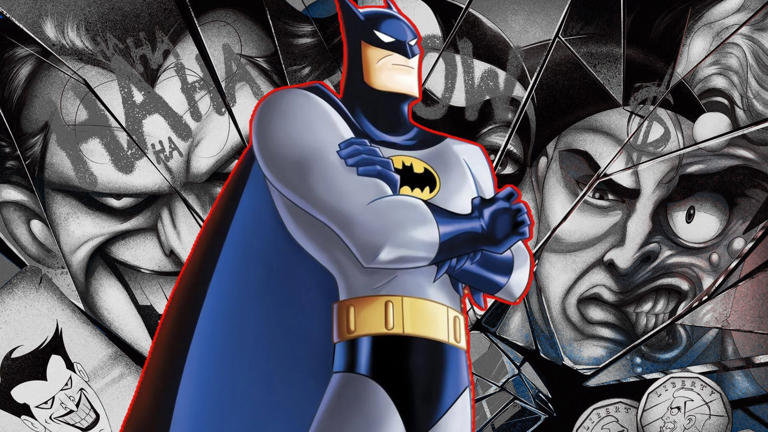 Two-Face's Batman: The Animated Series look just became comic canon