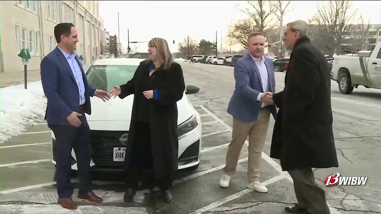 2026 Kansas Teacher of the Year presented with a car to use over the ...