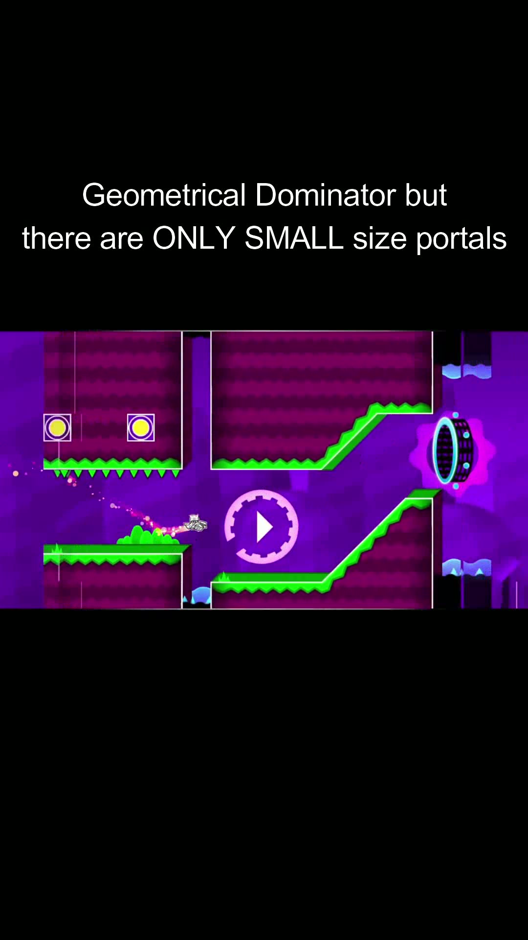 Geometrical dominator but there are only small size portals