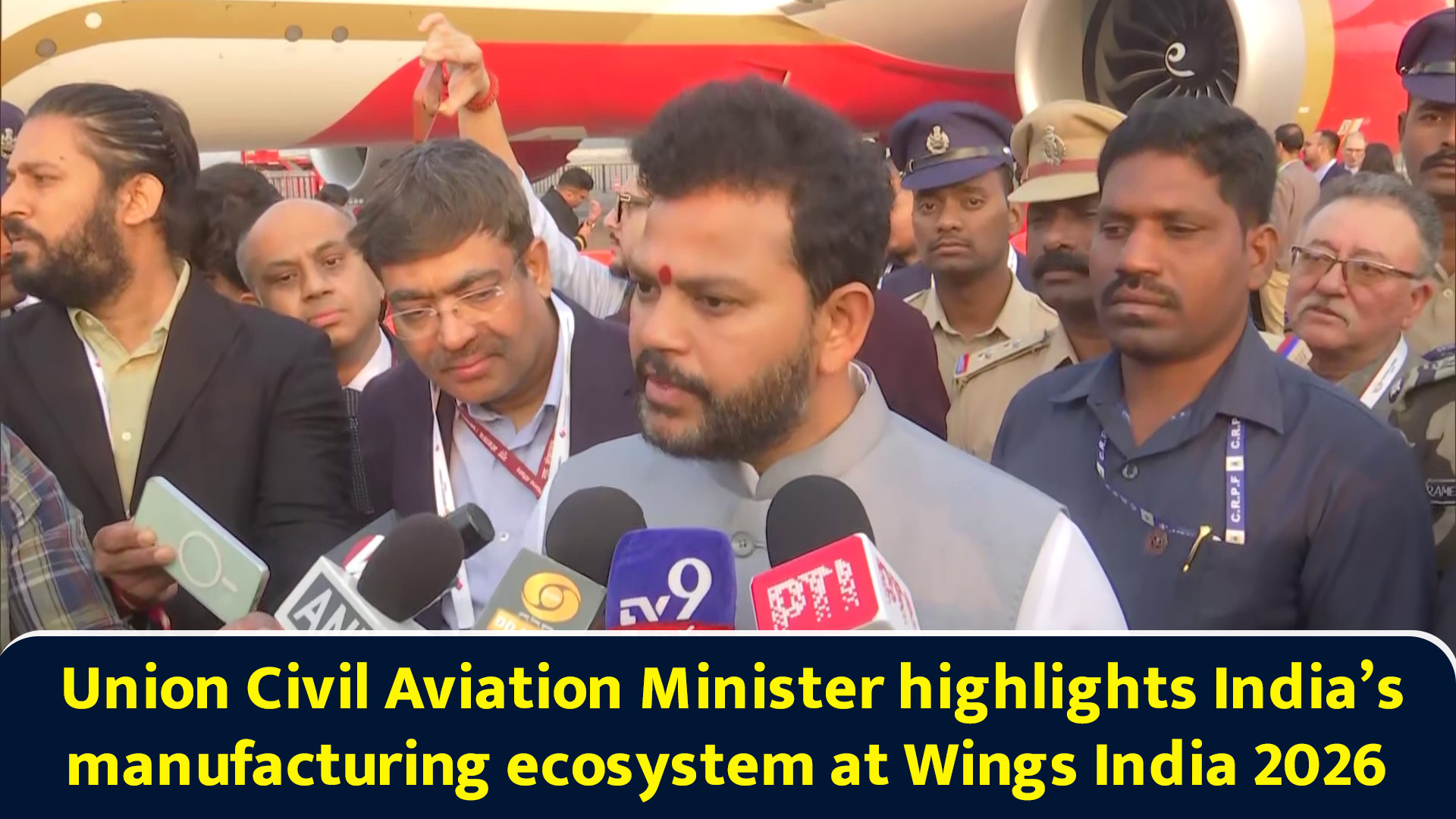 Union Civil Aviation Minister highlights India’s manufacturing ...