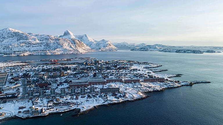 Sea levels are rising across the world. But in Greenland, scientists ...