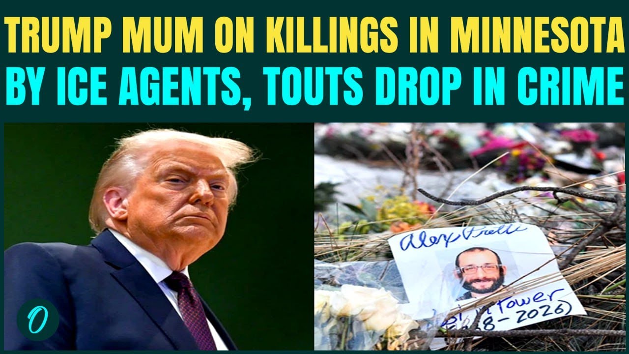 US breaking: Trump sidesteps on killings of Pretti and Good by ICE ...