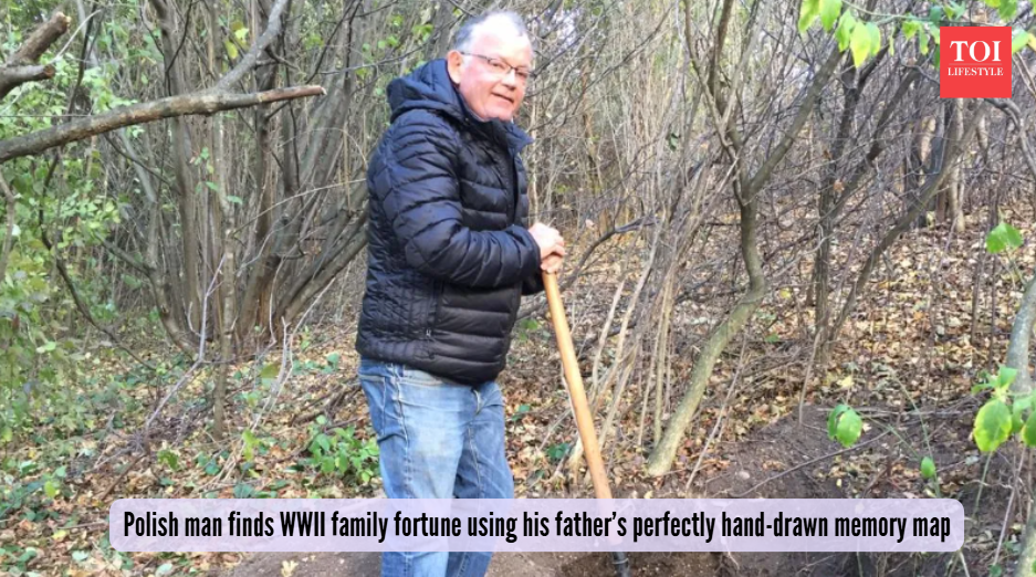Polish man finds WWII family fortune using his father’s perfectly hand ...