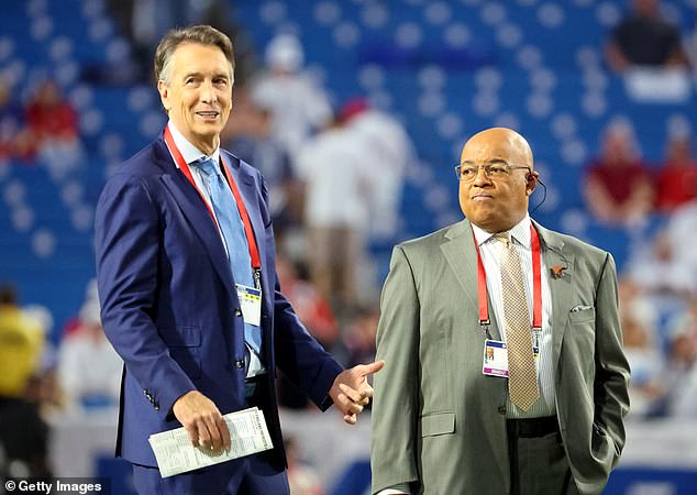 NFL fans left divided as NBC's Super Bowl announcers and sideline ...