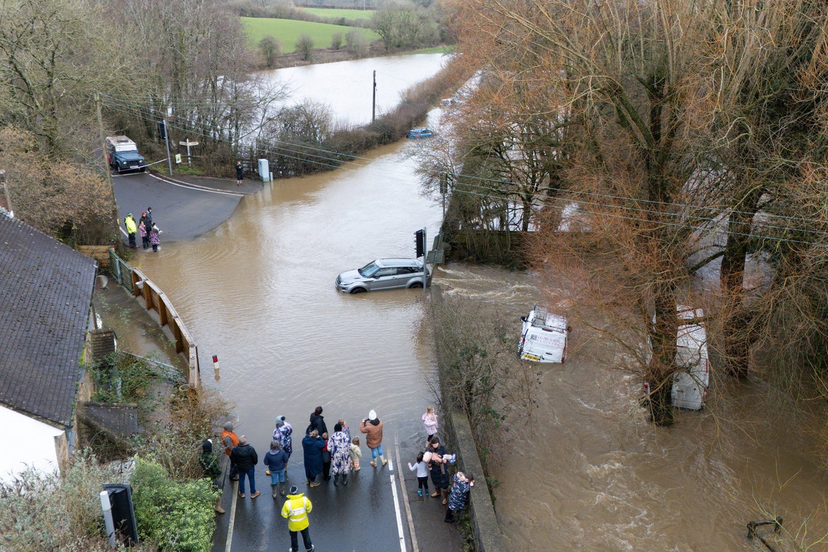 Storm Chandra latest: Flooded caravan park evacuated