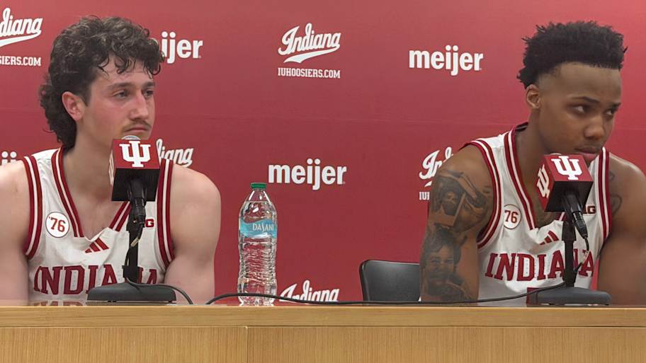 What Conor Enright, Nick Dorn said after Indiana basketball's upset win ...