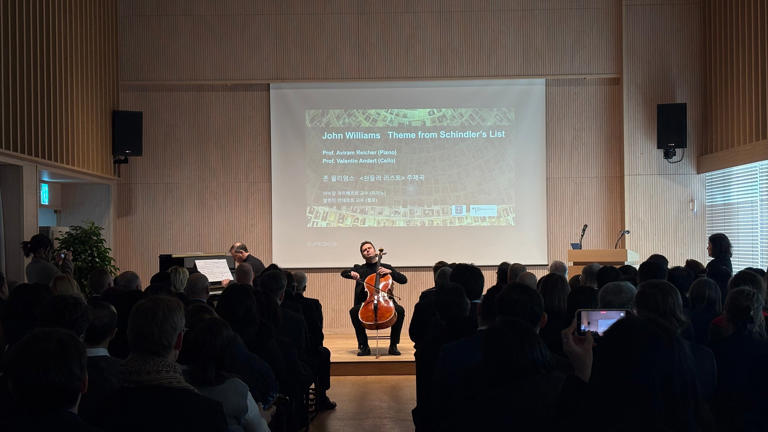 Israeli, German embassies mark 10th Holocaust Remembrance Day in Seoul