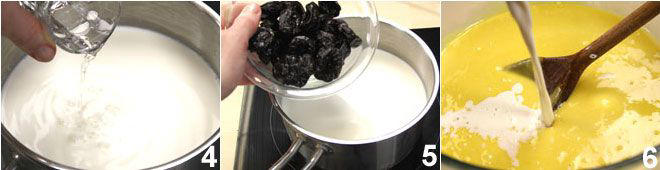 Prune flan (far Breton)