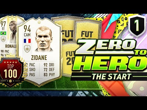FIFA 20 zero to hero - the start
