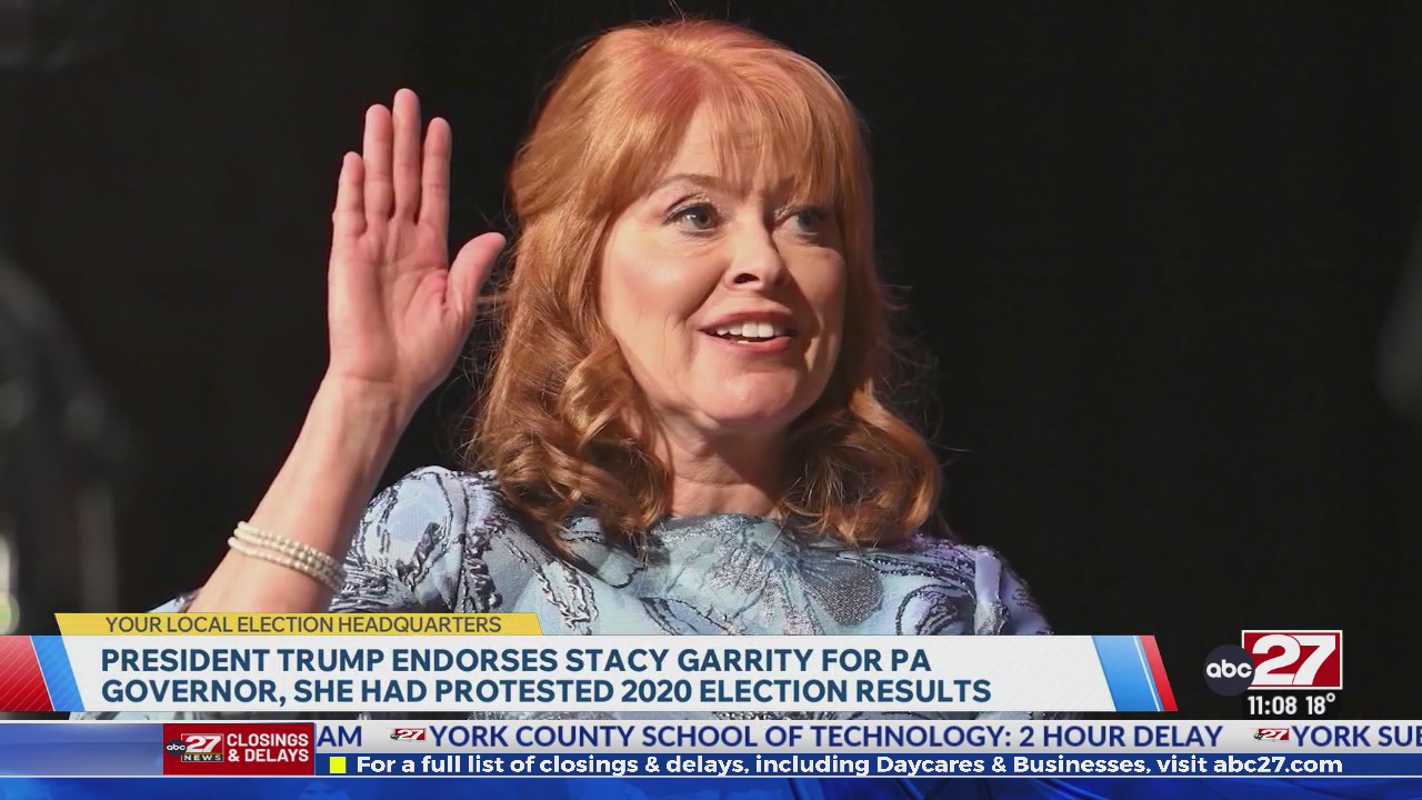 Trump endorses Garrity for Pennsylvania governor
