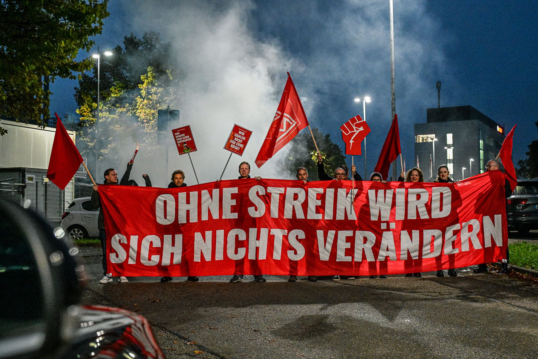 Germany’s far right takes its fight to the factory floor