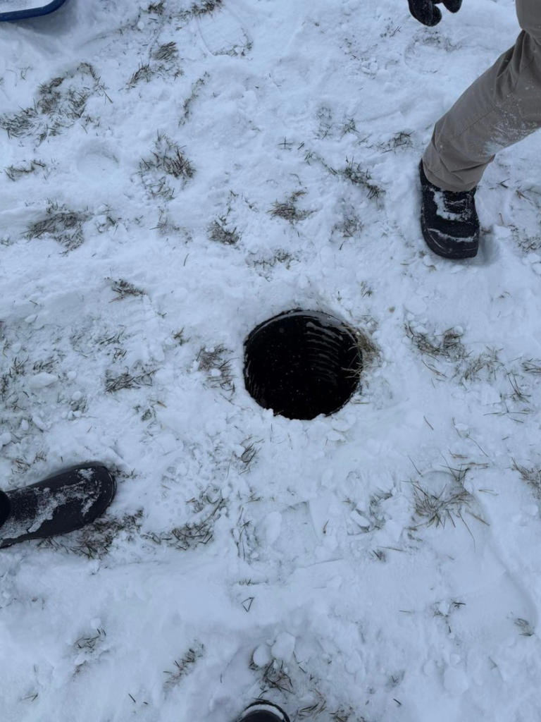 Teen gets stuck in 11-inch-wide drain pipe while sledding on Kansas ...