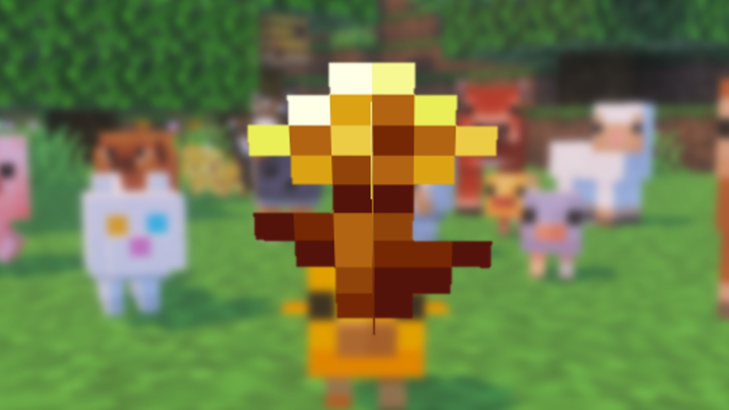 How to craft golden dandelions in Minecraft