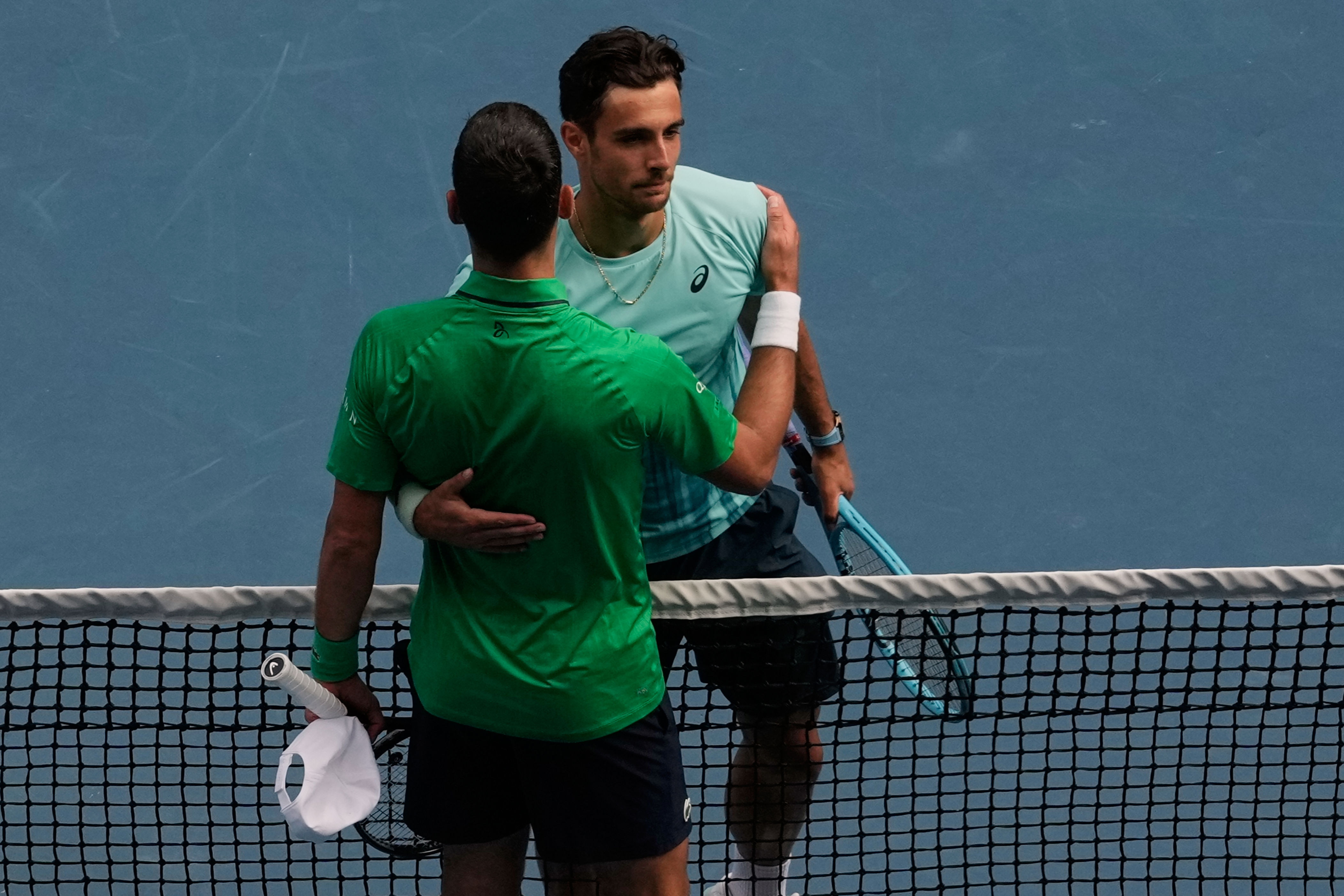 Novak Djokovic reaches Australian Open semi-finals after Lorenzo ...