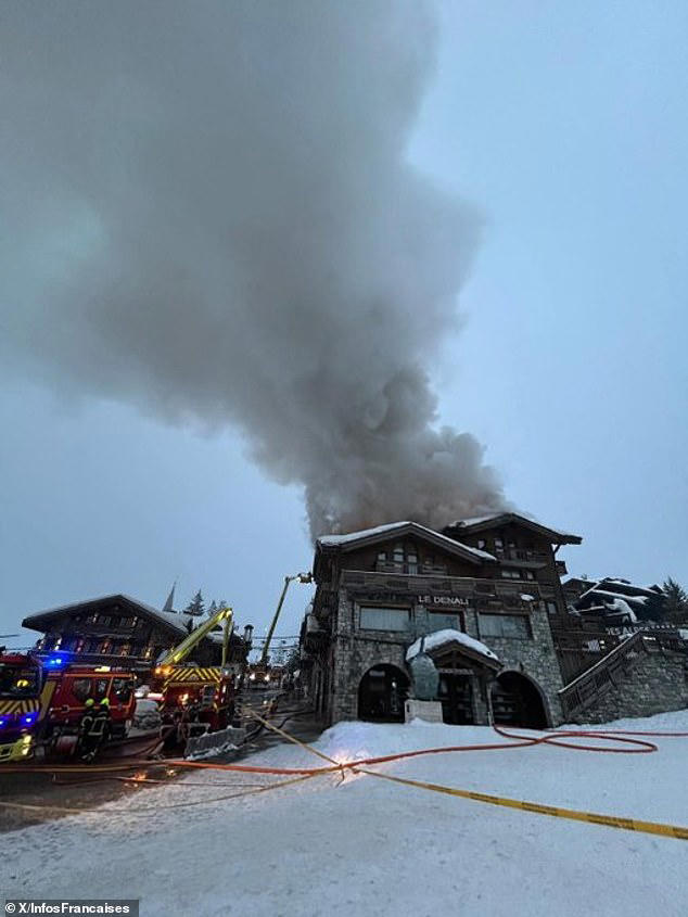 Hundreds of tourists evacuated as fire rips through £11,000-a-night ...