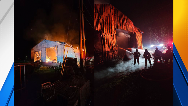Over $15K raised for Tillamook farmer who lost 21 goats in barn fire