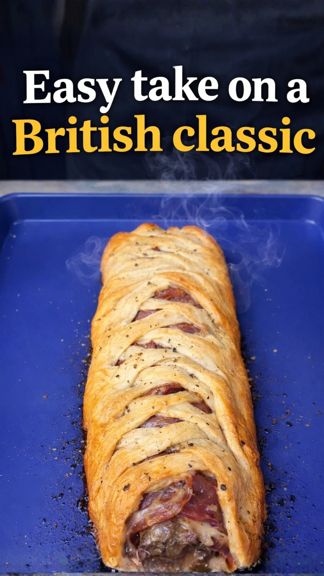 Easy take on a British classic homemade sausage roll recipe