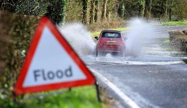Road closures reported across Sussex and Surrey due to flooding and ...
