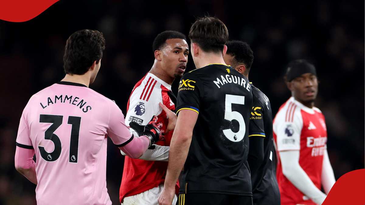 New footage shows how Gabriel refused to shake Maguire's hand after ...