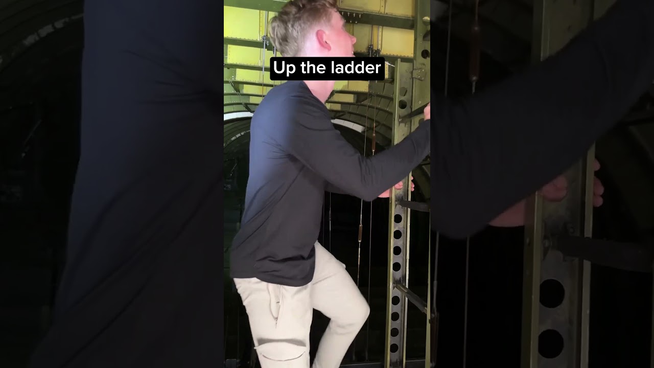 Hidden staircase on C-5 Super Galaxy