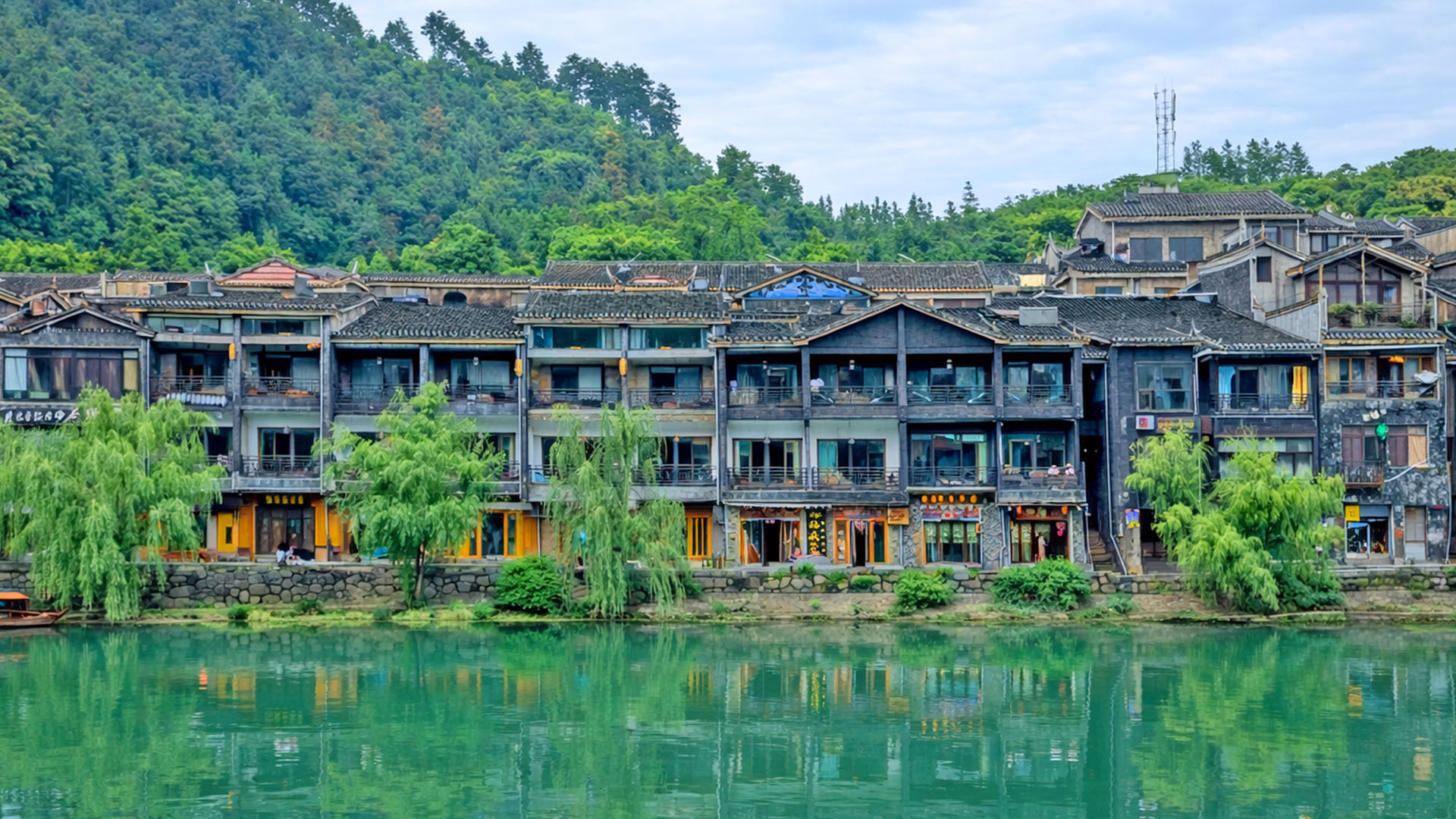 Altstadt am See in China
