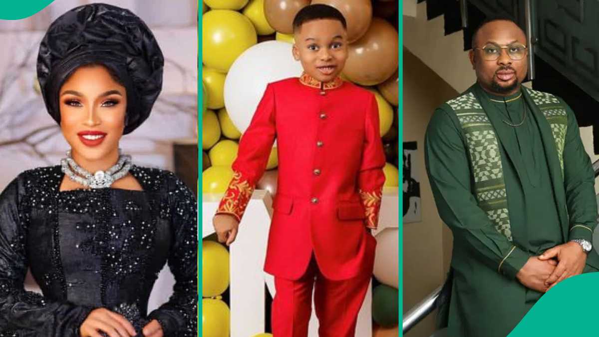 Tonto Dikeh finally explains moment her son made her forgive ex-hubby
