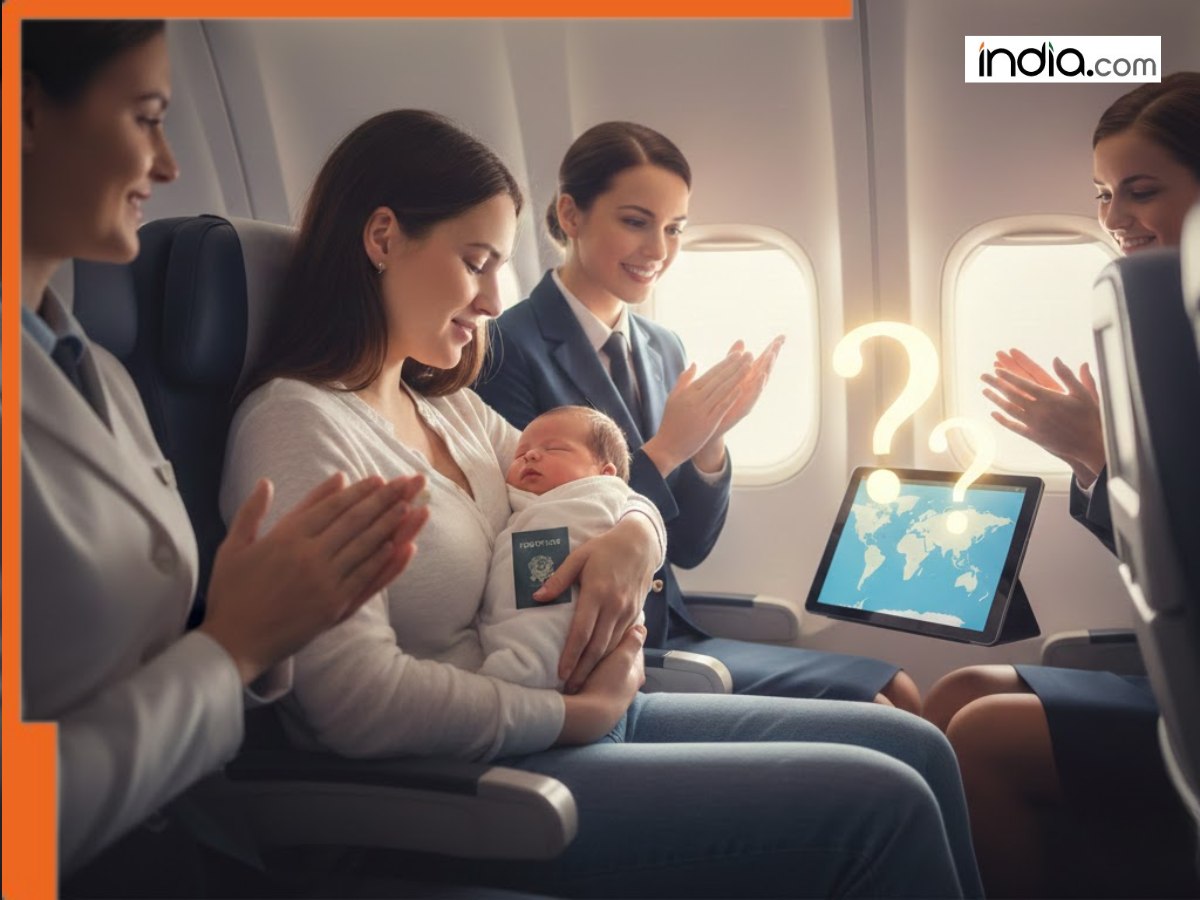 A baby is born mid-flight - but what nationality does the child get ...