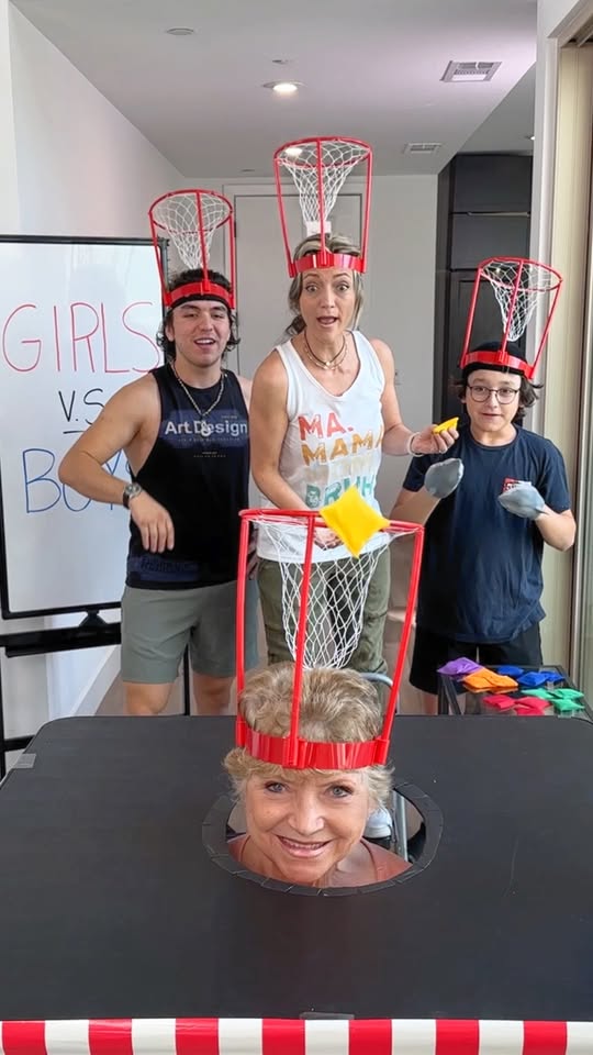 Can you sink the shot in this carnival basketball challenge