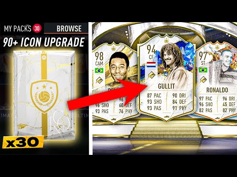 FIFA 23 30 x 90+ Prime/TOTY/FUT Birthday/Trophy Titans Icon upgrade packs!