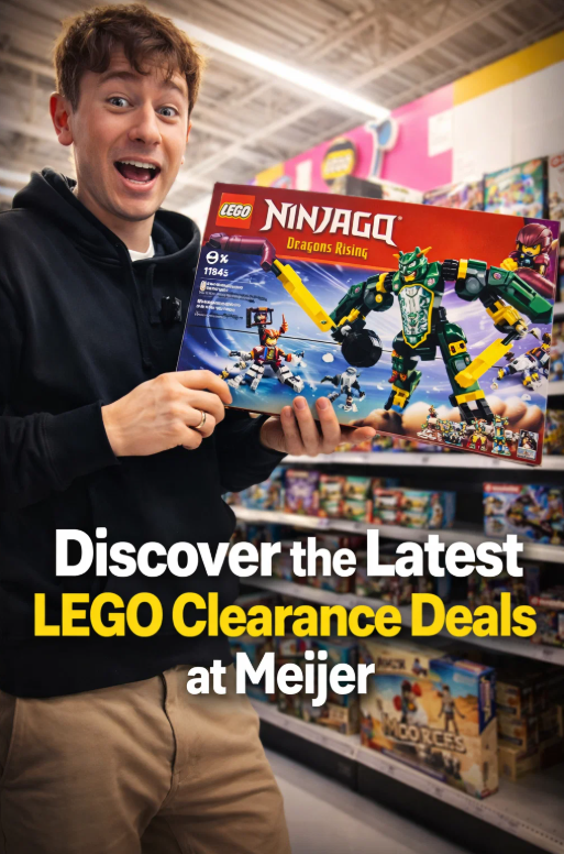 Discover the latest LEGO clearance deals at Meijer