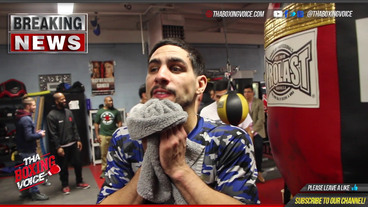 Danny Garcia: Donald Trump is president, you scared? Maybe one day I'm ...