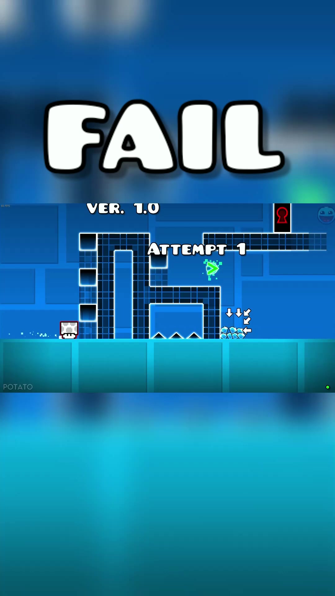 I can't believe this happened in Geometry Dash!