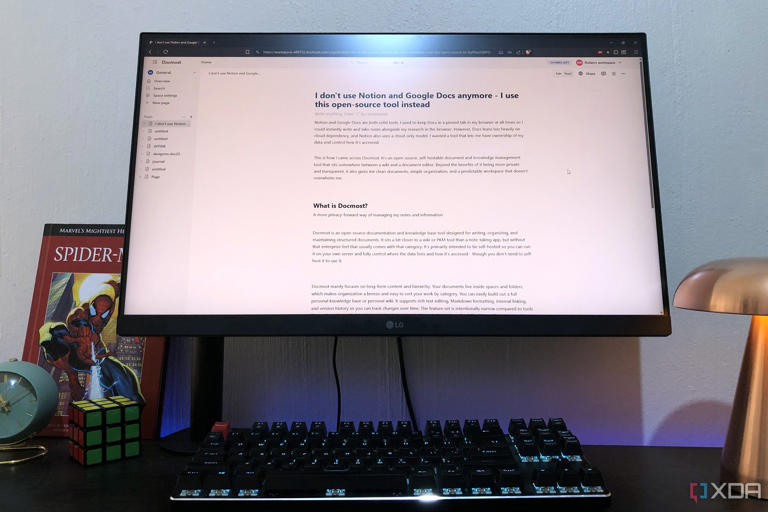I don't use Notion and Google Docs anymore — I use this open-source ...