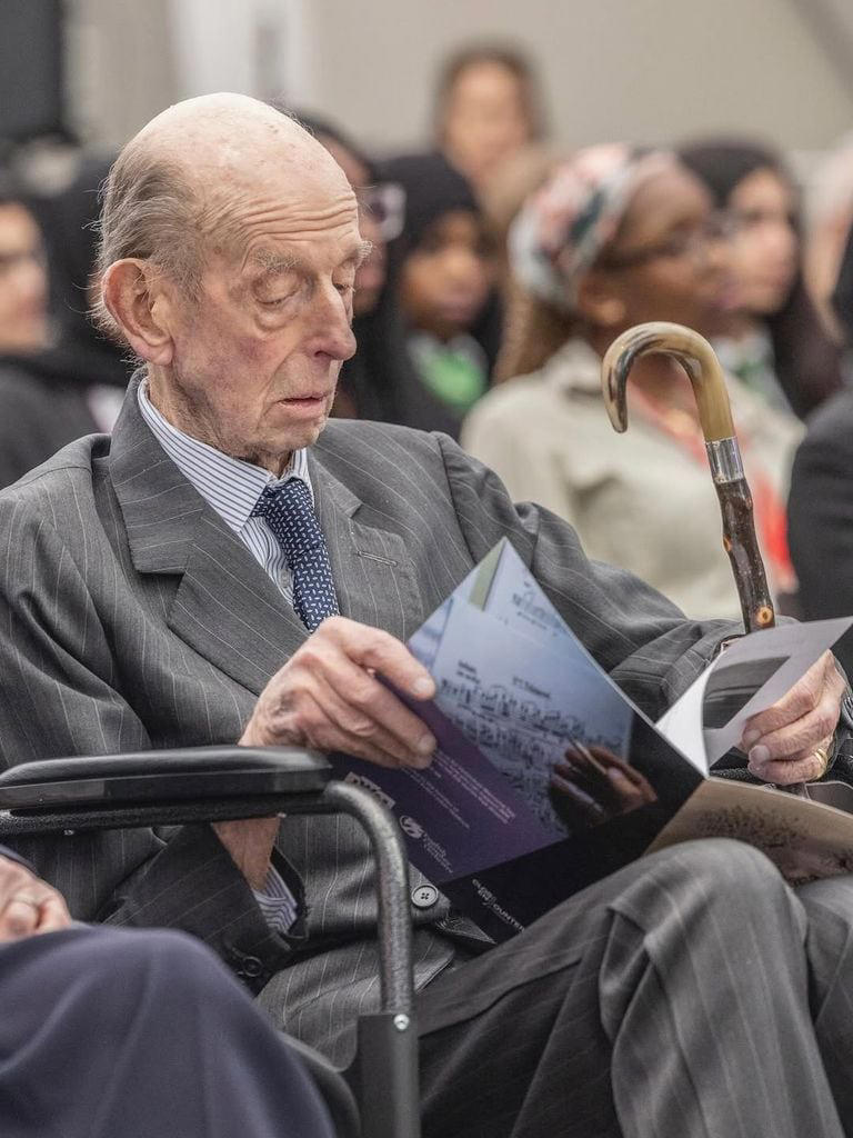 La imagen del duque de Kent, fiel a la Corona británica pese a sus 90 ...