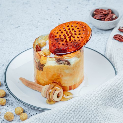 Ice cream honey pot
