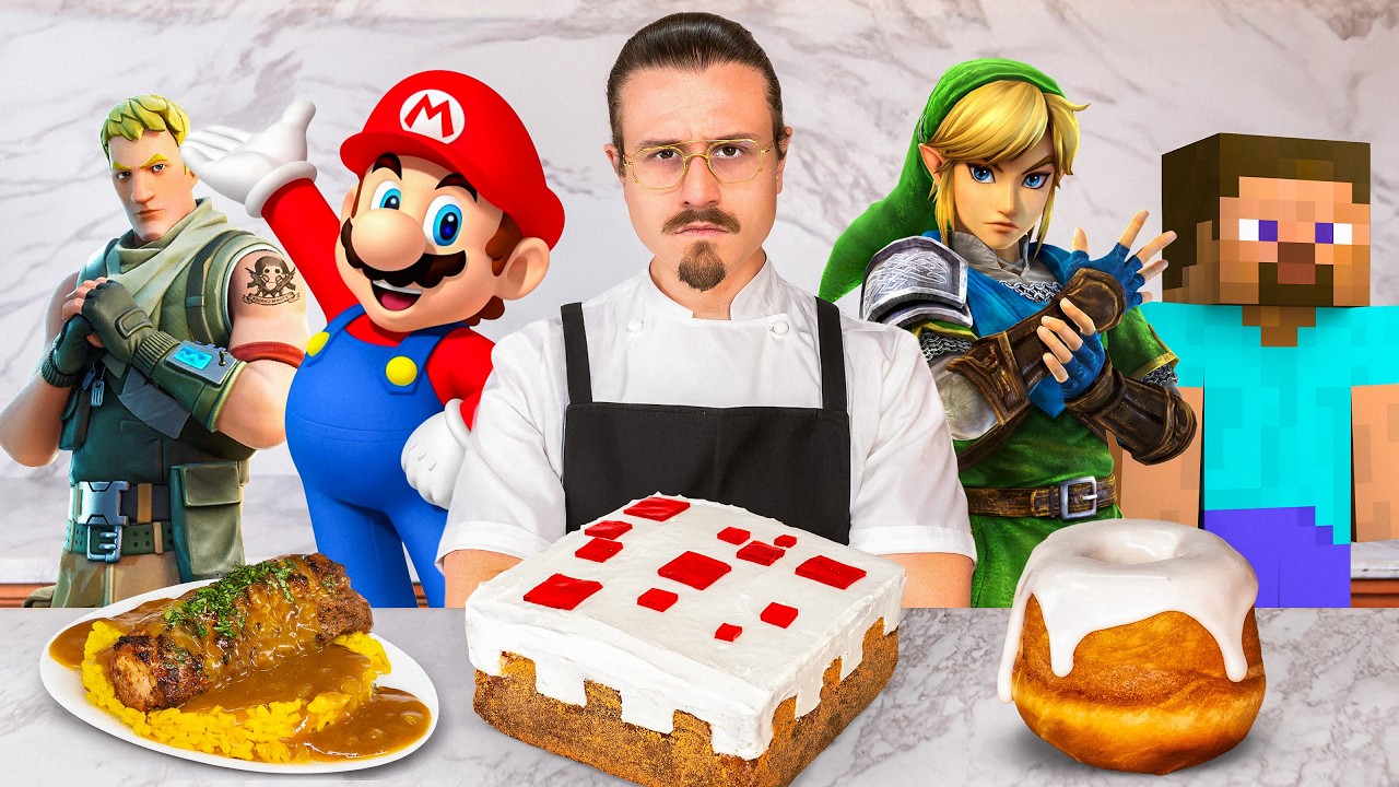 I tried to eat gaming’s most iconic meals