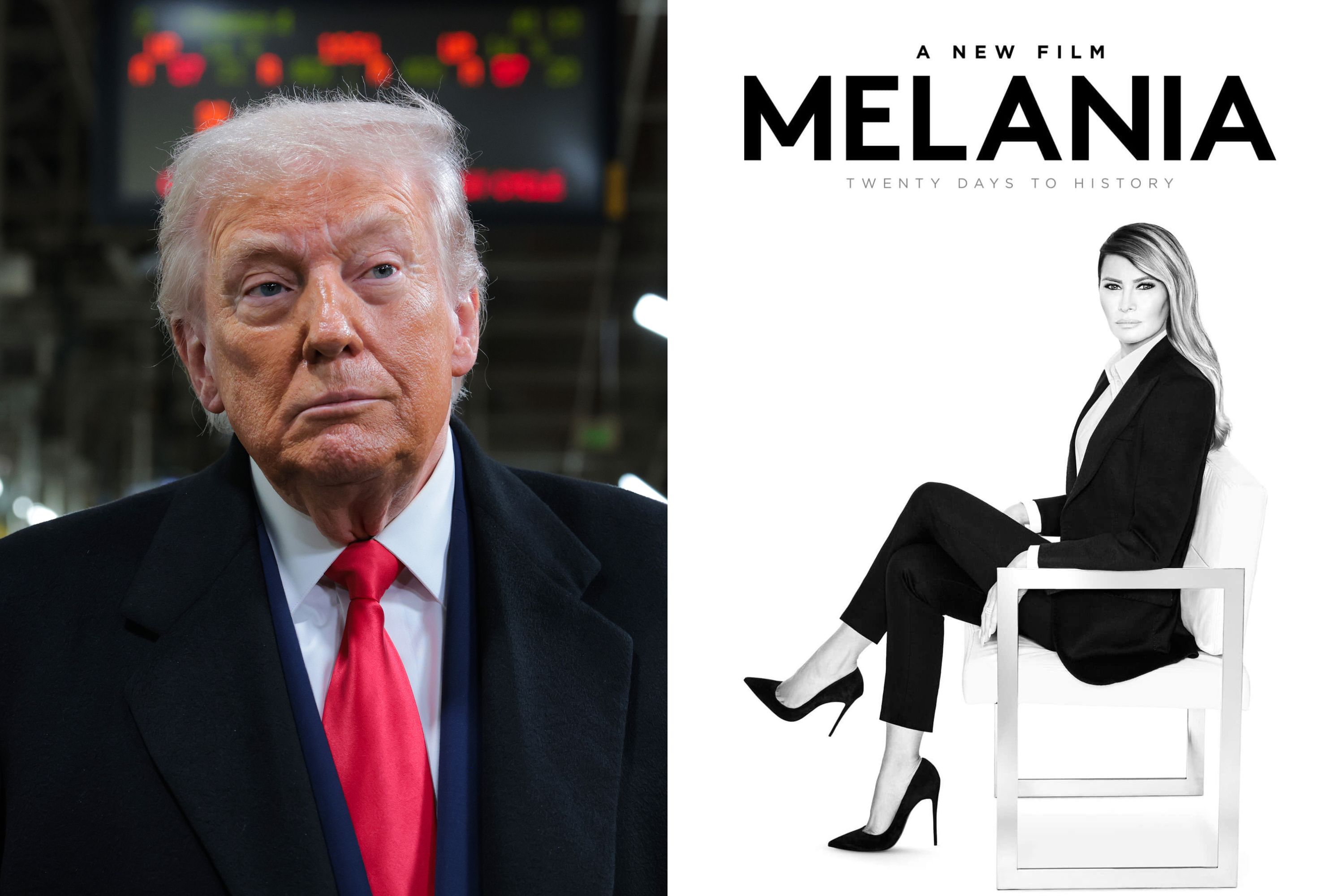 Trump says 'Melania' movie tickets 'selling out fast' - Here's the reality