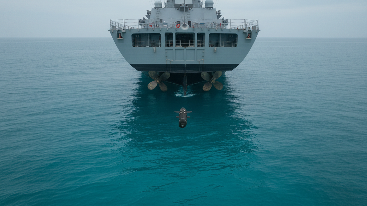 The simple weapon that can disable a warship without sinking it